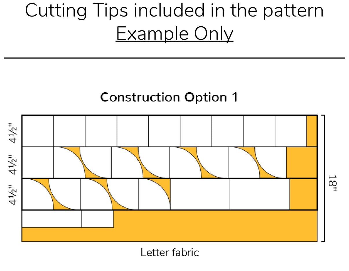 Alpha PDF Pattern – Sarah Ruiz Quilts